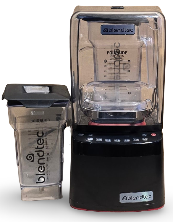 Blendtec Stealth 885 Blender + 2 Jugs with lids | SilverChef