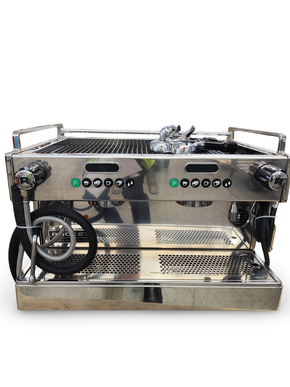 Rocket Boxer 2 Group Coffee Machine | SilverChef