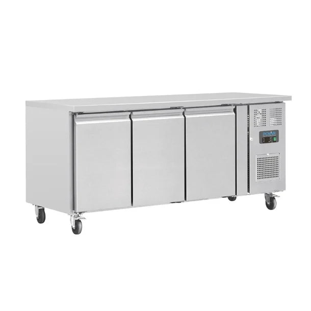 Polar G597-A - Triple Door Counter Fridge | SilverChef