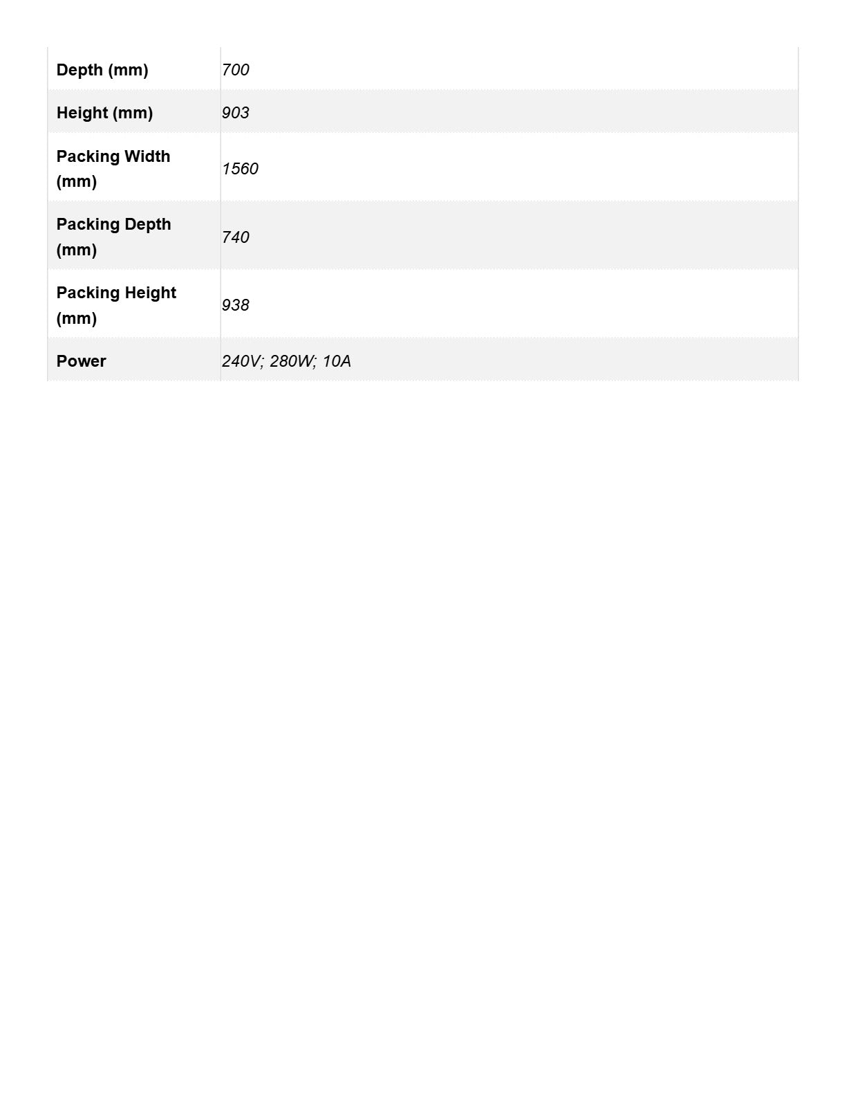 Thermaster WD-520F - Chest Freezer | SilverChef